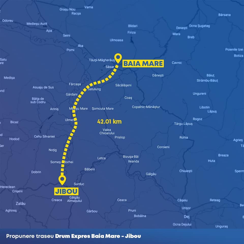 Drum expres Baia Mare – Jibou