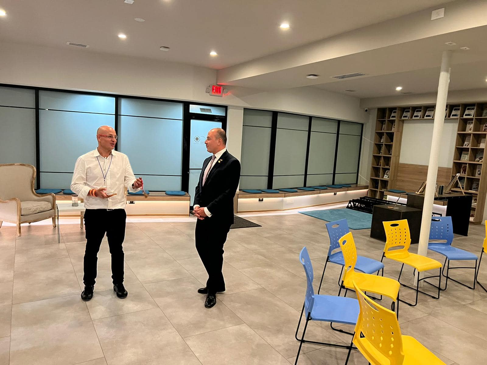 Ambasadorul României în SUA, impresionat de zălăuanul Mihai Lehene