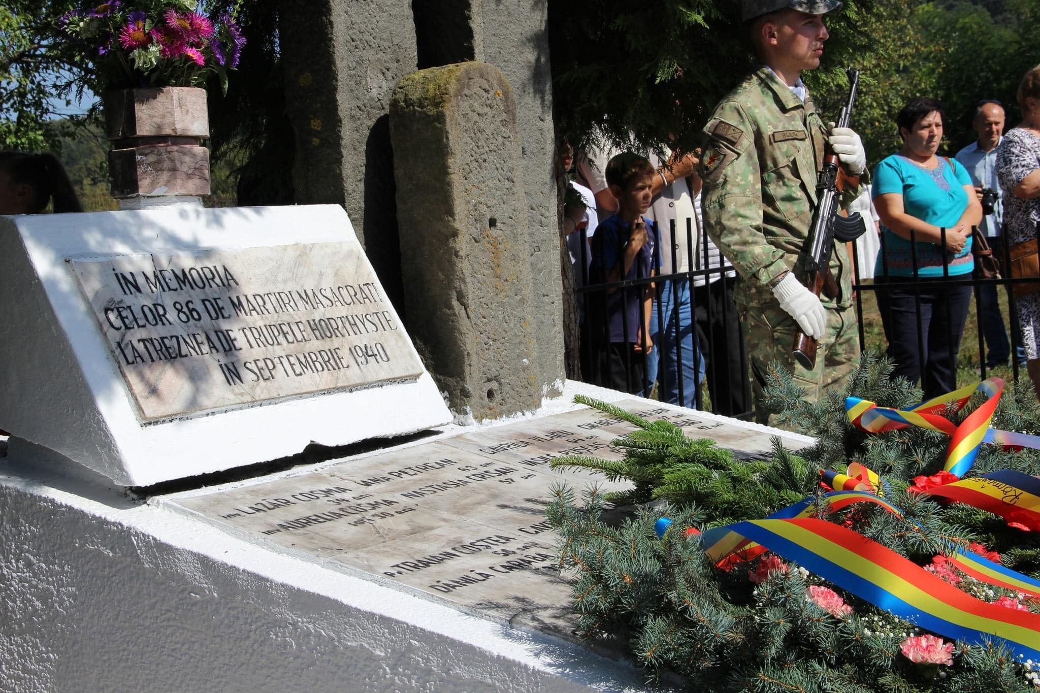 Martirii de la Treznea, comemorați. S-au împlinit 83 de ani de la masacru