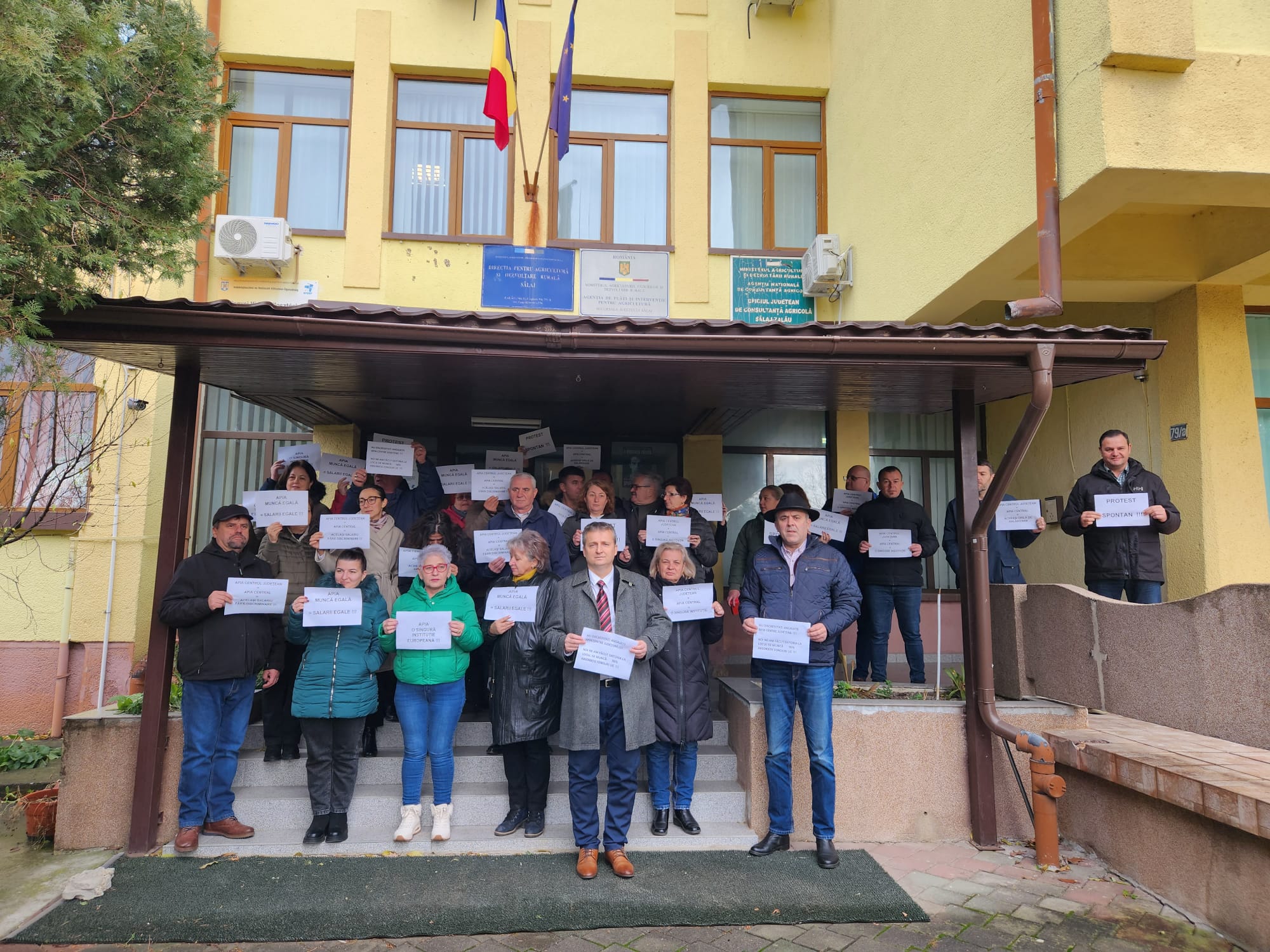 Protest spontan și la APIA Sălaj